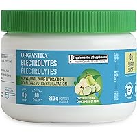 Organika Electrolytes Powder- Cucumber Pear- Sugar-Free Hydration and ...