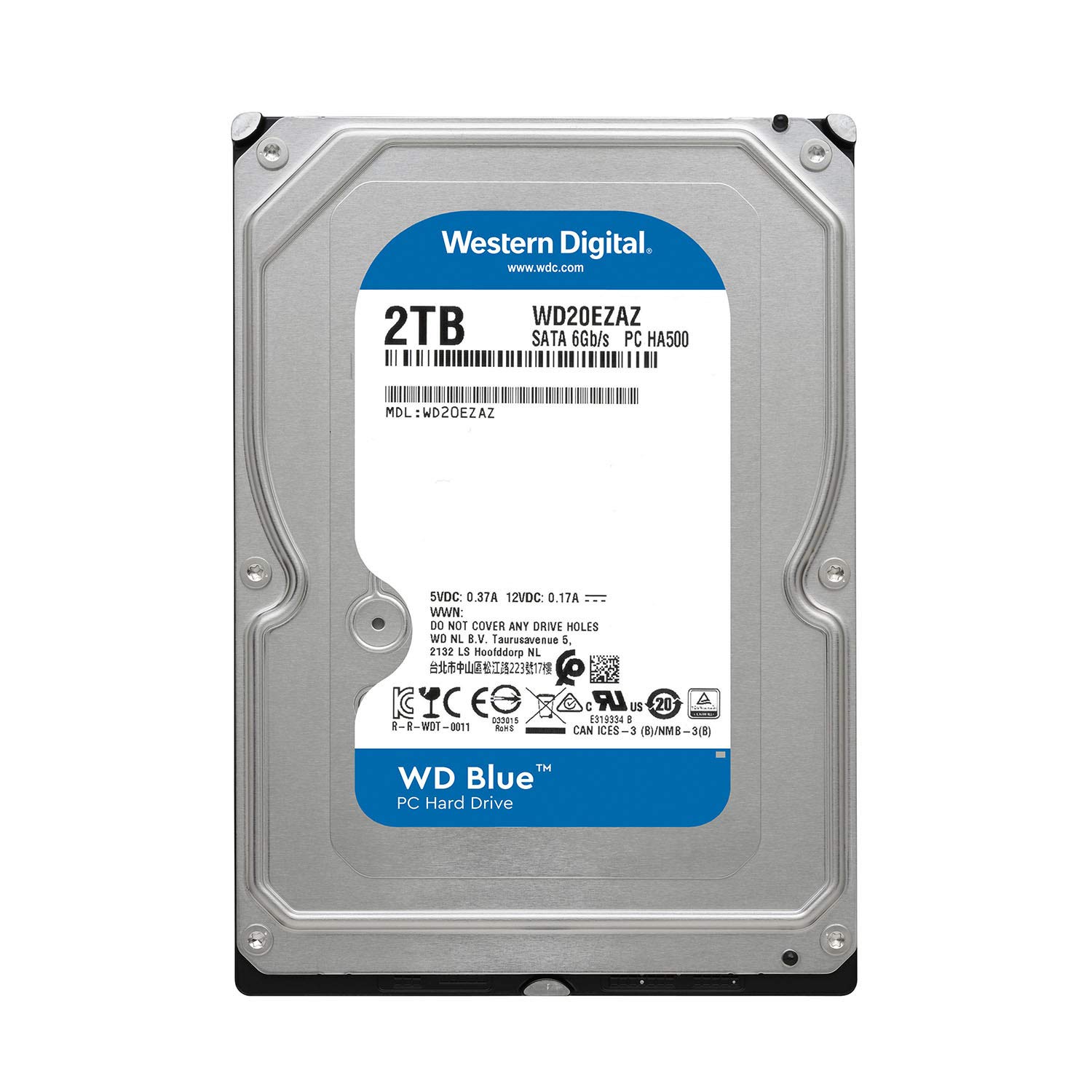Mua WD Blue 2TB PC Hard Drive - 5400 RPM Class, SATA 6 Gb/s, 256 MB ...