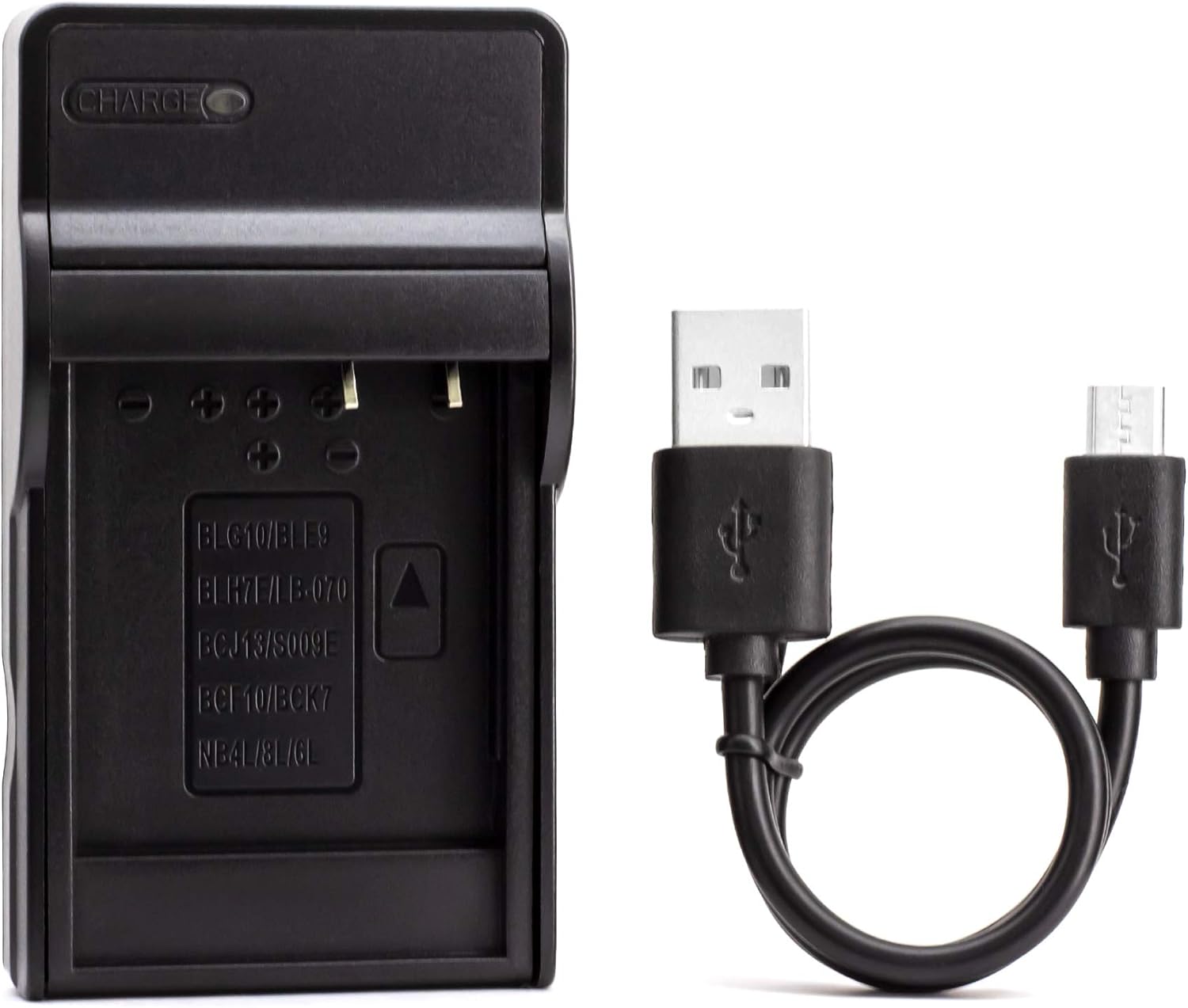 DMW-BCF10 USB Cargador para Panasonic Lumix DMC-FH20, DMC-FH22, DMC-FH24, DMC-FH25, DMC-FH3, DMC ...
