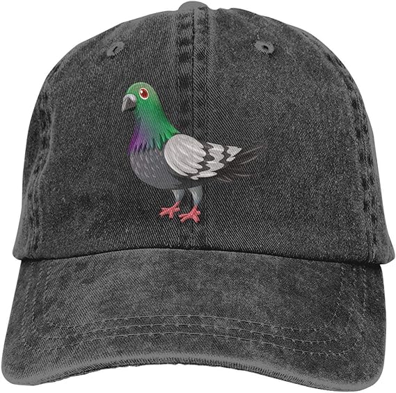 GiveUCap Unisex Cartoon Pigeon Printing Adjustable Baseball Cap Hats ...