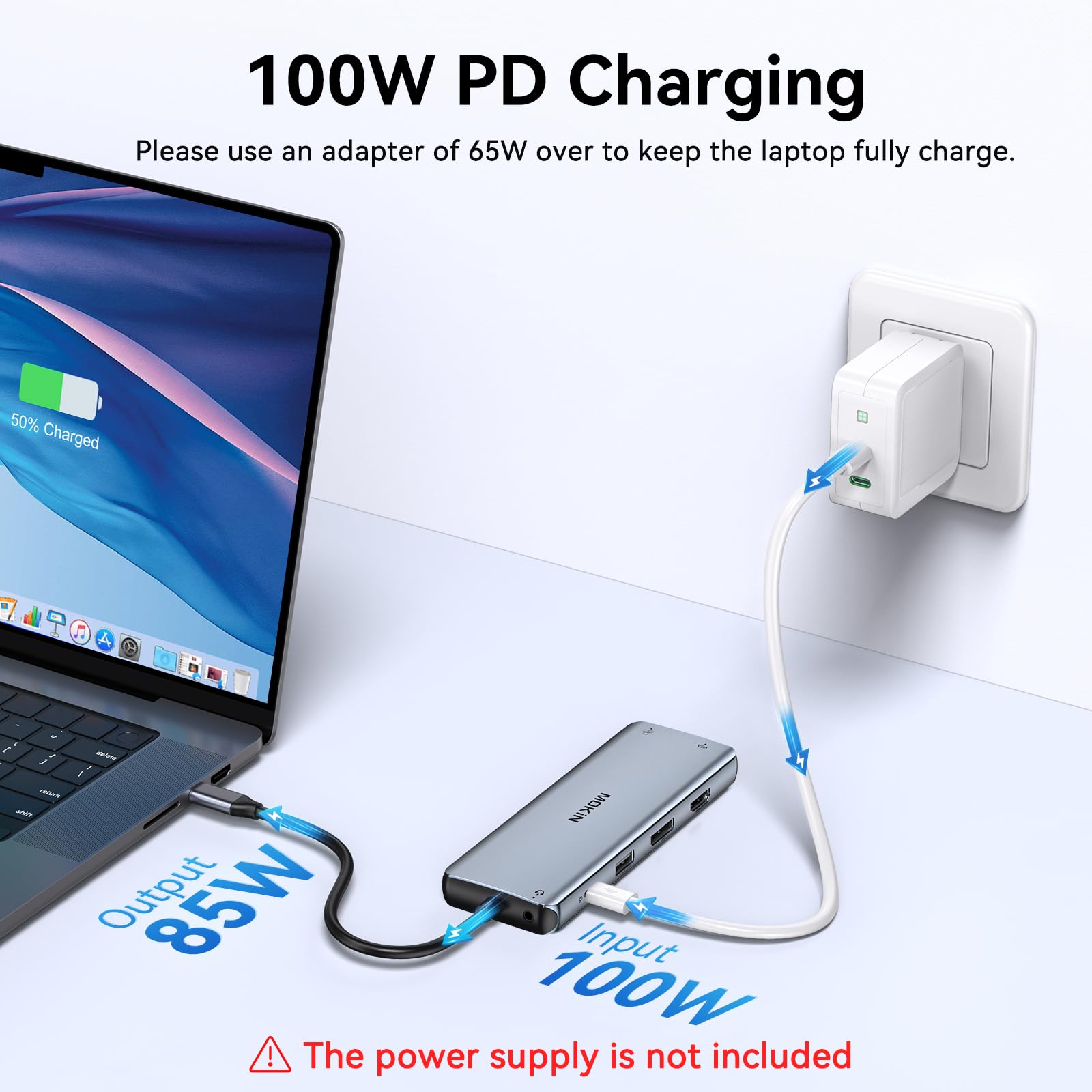 Mua USB C Docking Station Dual Monitor,USB C Laptop Hub Multiport ...