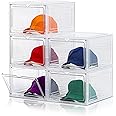 Amazon.com - Hat Organizer Box,Upgrade Harder Solid Plastic Hat ...