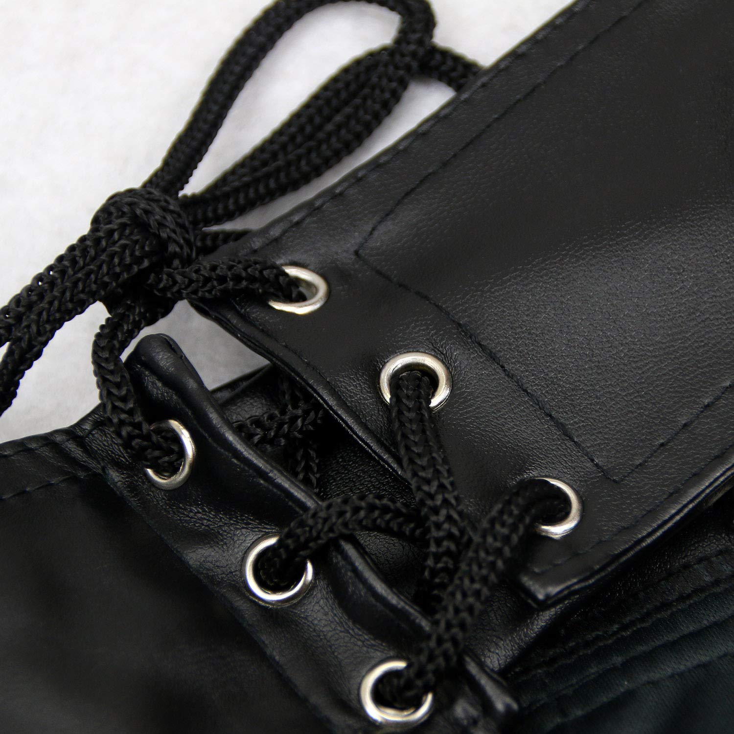 KILLREAL Men's Faux Leather Assless Chaps Sexy Open Hip Long Pants With ...