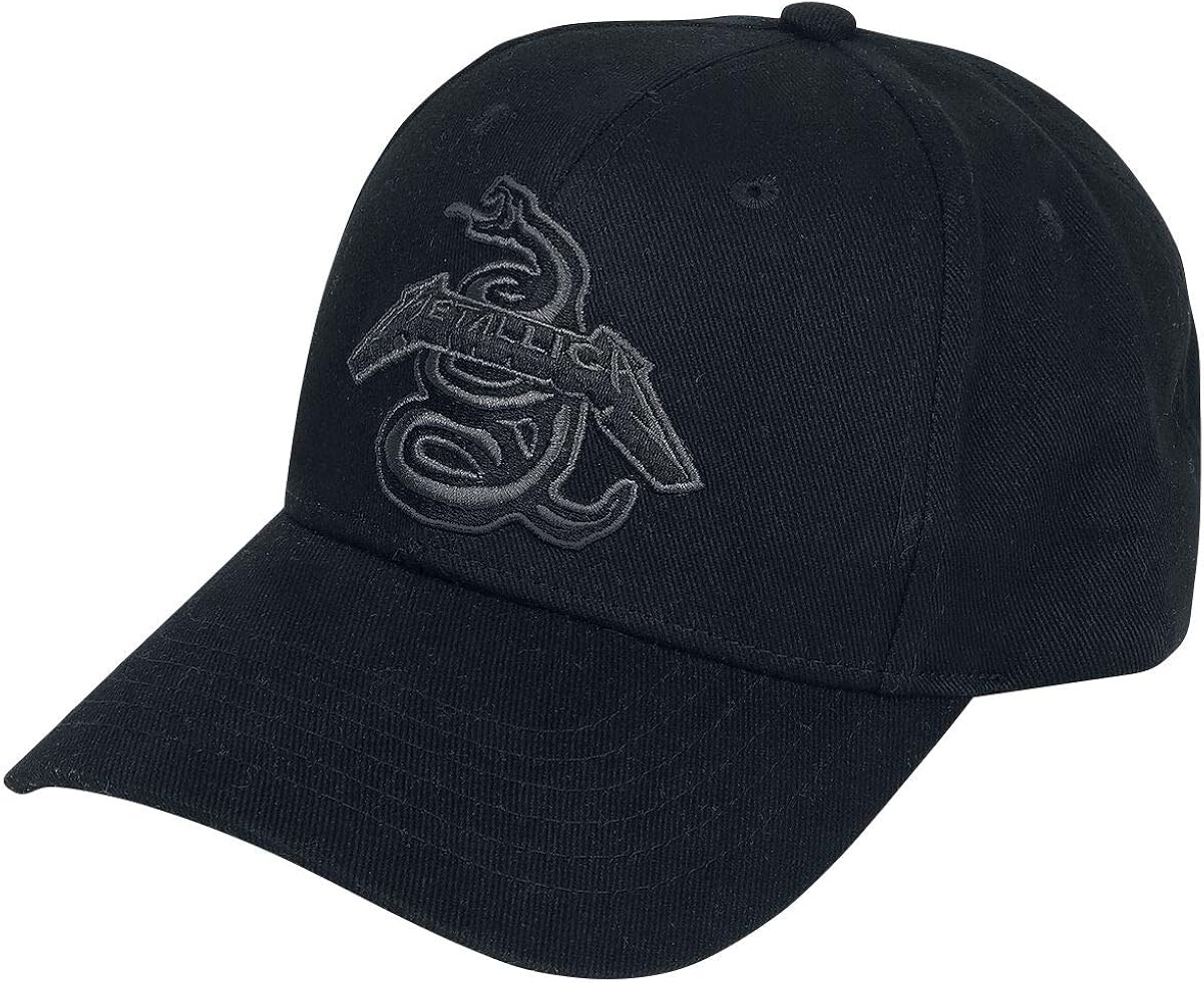 Metallica Black Album Snake - Baseball Cap Unisex Cap schwarz 100% ...