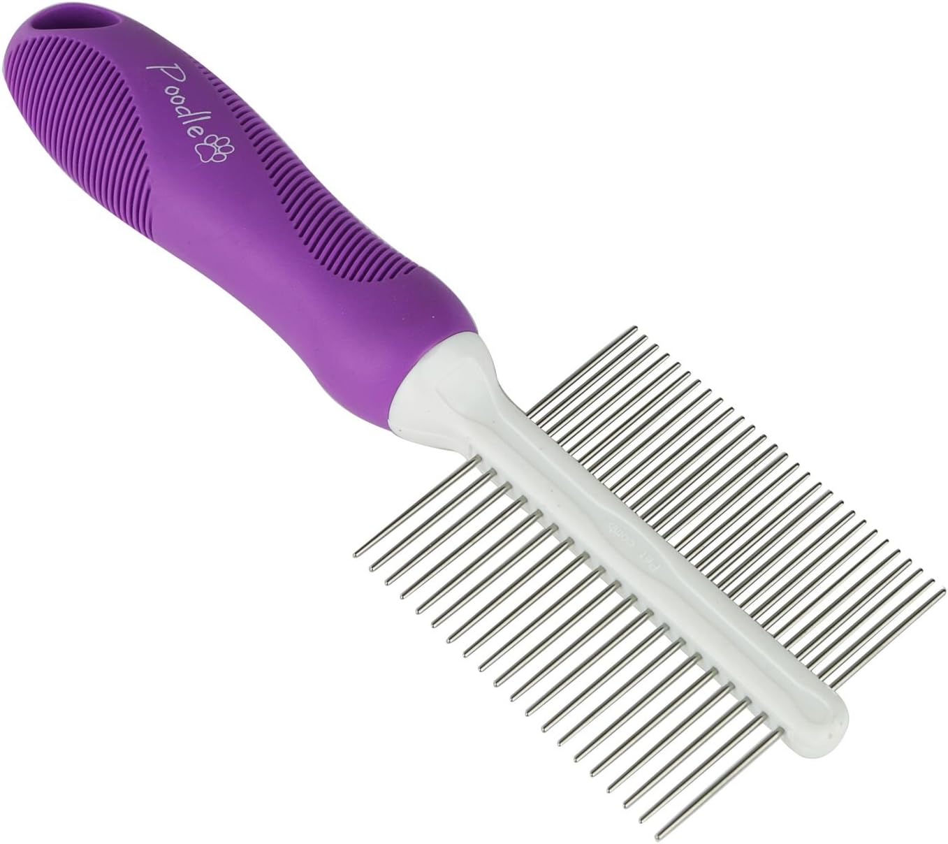 Double-Sided Pet Comb for Grooming & Massaging Dogs, Cats & Other ...