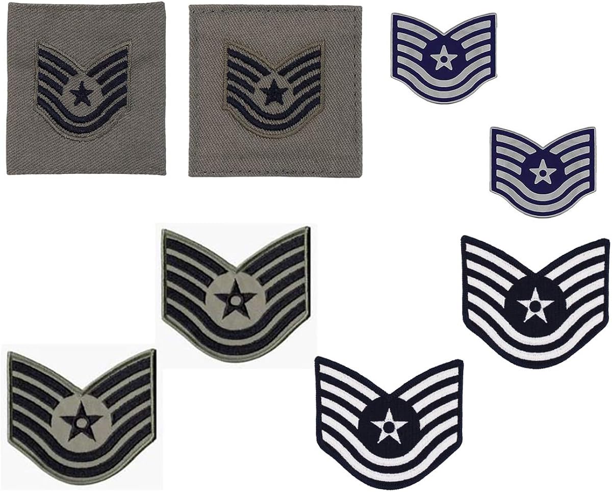 Amazon.com: USAF Technical Sergeant (TSGT) ABU Rank Bundle (FEMALE ...