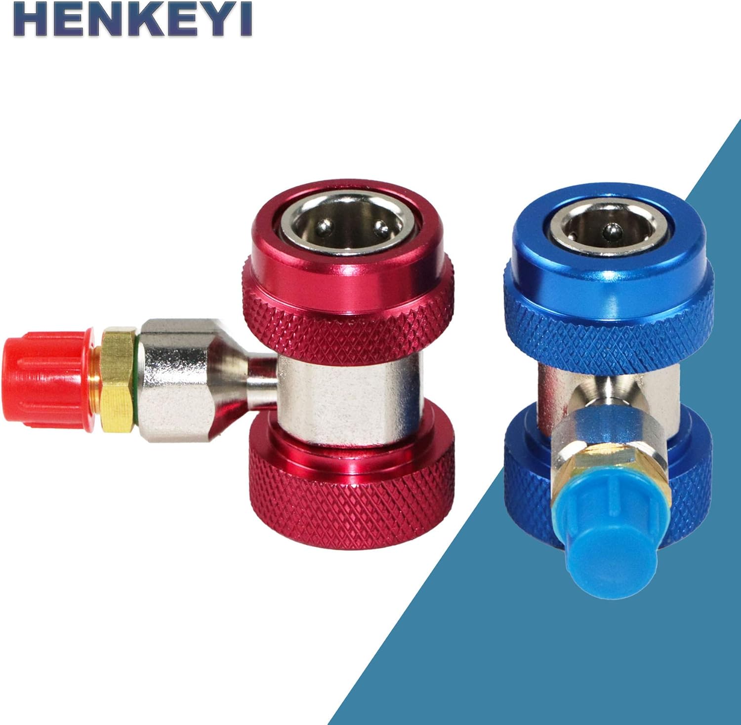 Air Conditioning Line Repair Tools Henkeyi Adjustable R134A Adapter ...