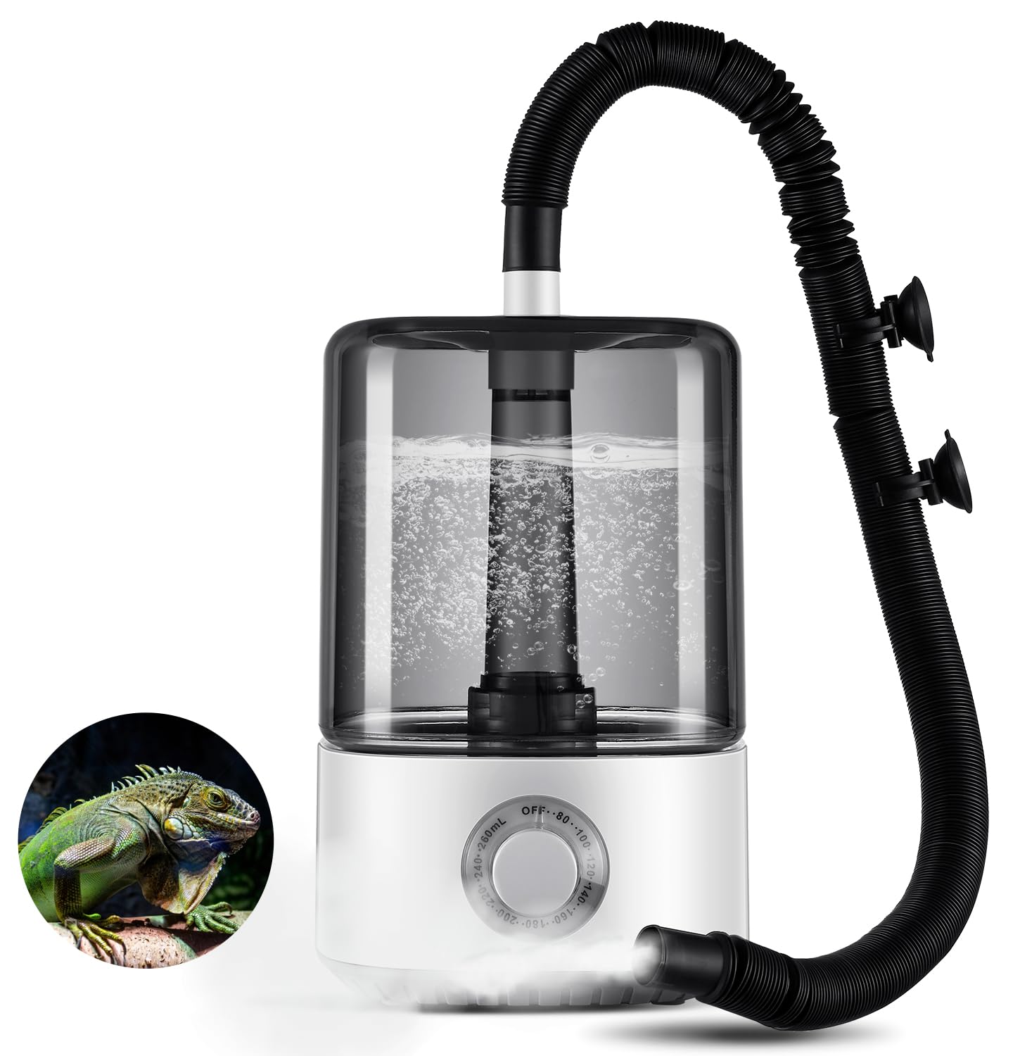 Reptile Humidifier Fogger, XAMATTS Reptile Fogger Terrariums Humidifier ...