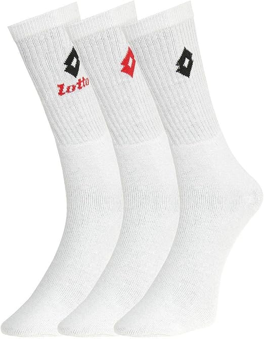 3-Pack Lotto Socks Black Tennis_NE: Amazon.co.uk: Clothing