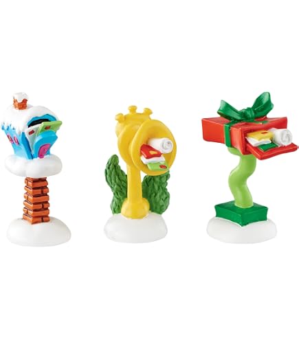 Dr. Seuss Collectible Department 56 Dr. Seuss The Grinch Village Set ...