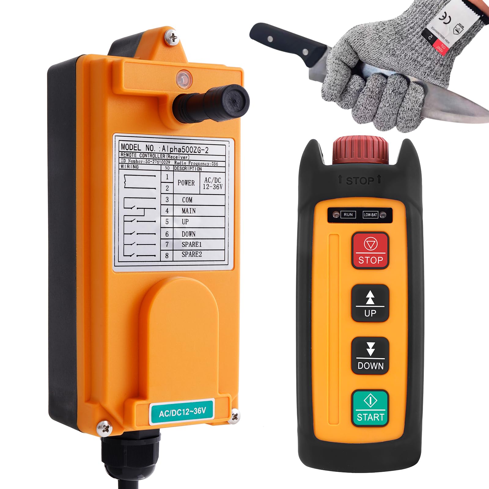 Mua Industrial Wireless Electric Overhead Chain Hoist Lift Winch Crane ...