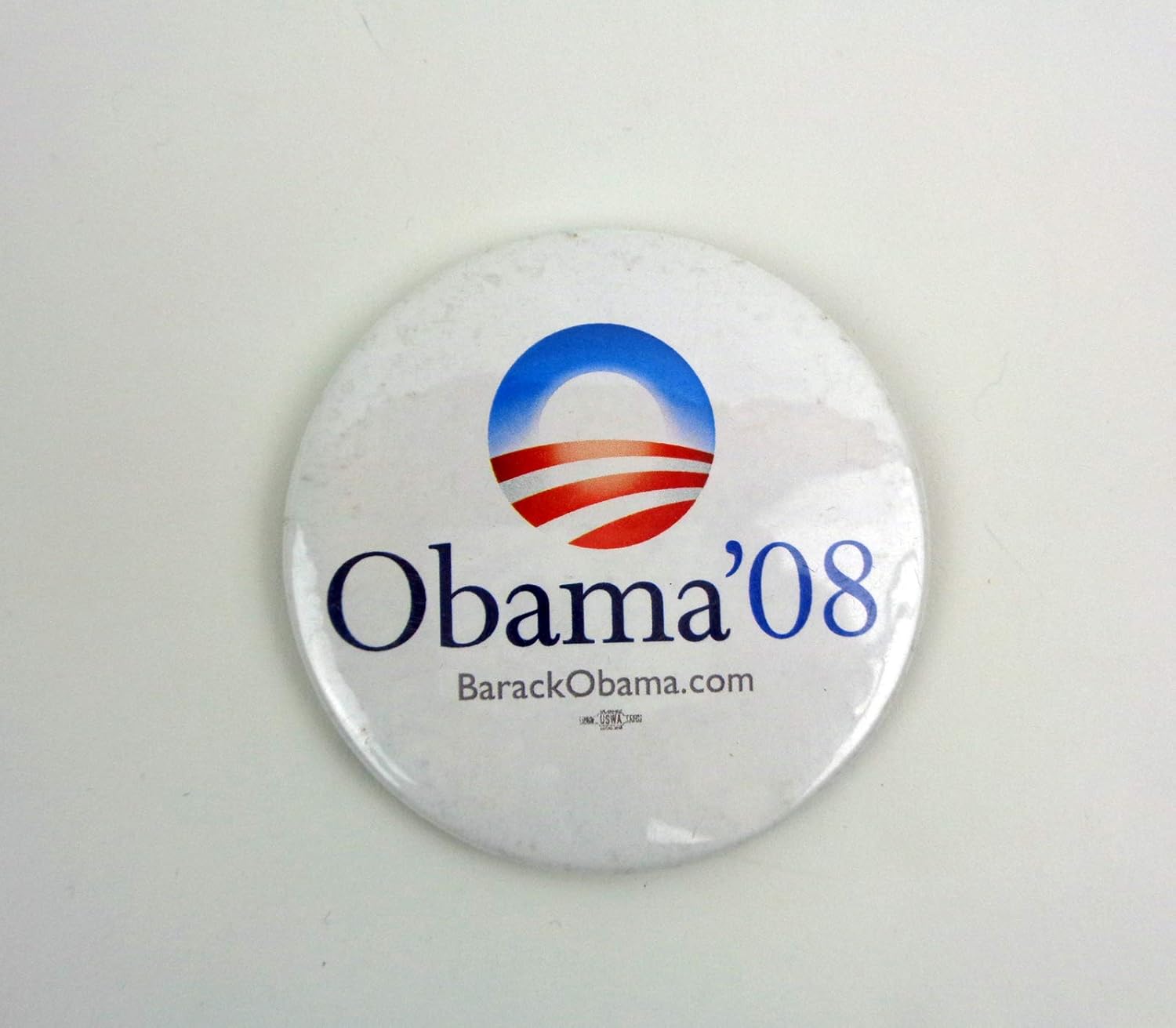 Amazon.com: Barack Obama For President 2008 Official Campaign Pinback ...