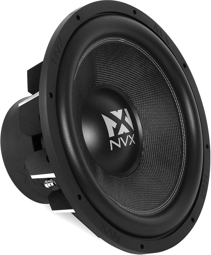 Amazon.com: NVX 15-inch True 1000 watt RMS 2000 watt Peak Dual 4-Ohm ...