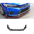 Amazon.com: Hyorabyn Front Bumper Lip Compatible with Honda Civic 11th Gen 2022 2023 2024 4-Door ...