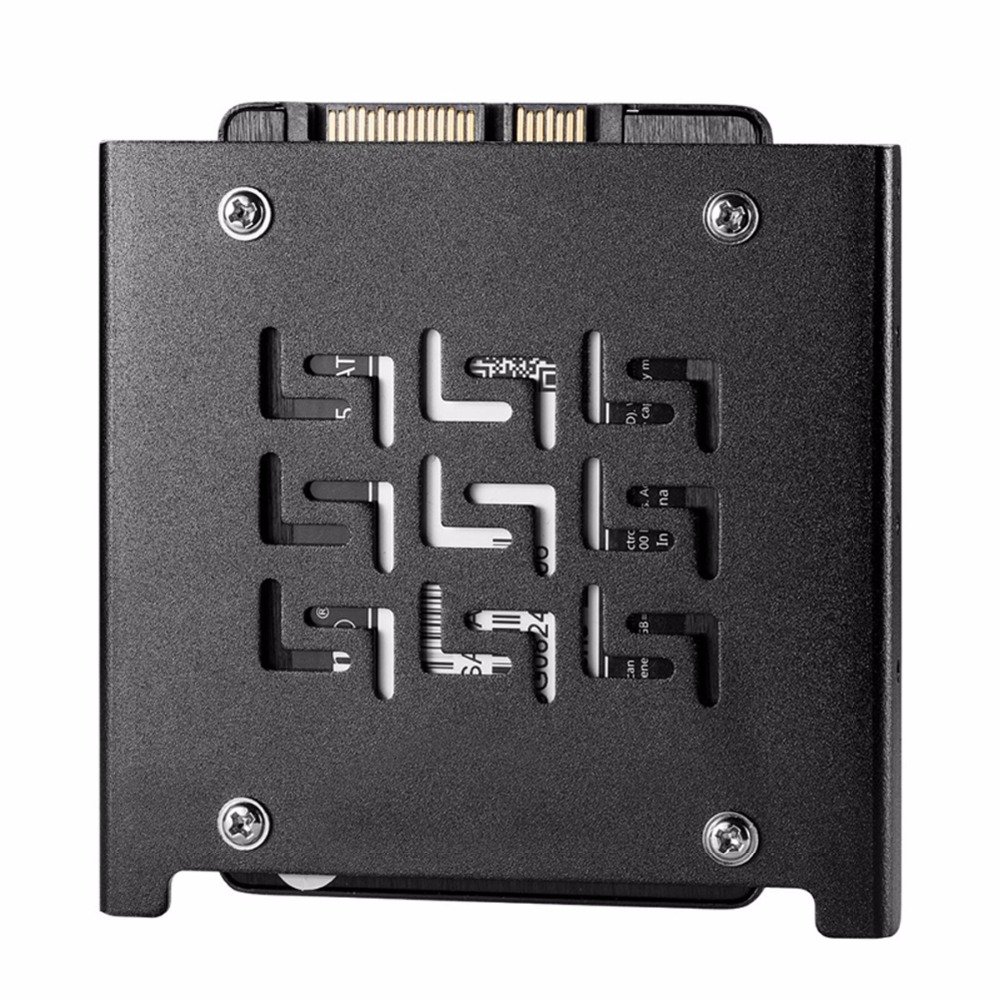 2.5 to 3.5 Mounting Adapter Bracket SSD Includes Screws & SATA Cable ...