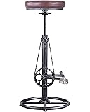 Amazon.com: Best Selling Michael Bicycle Wheel Adjustable Bar Stool ...