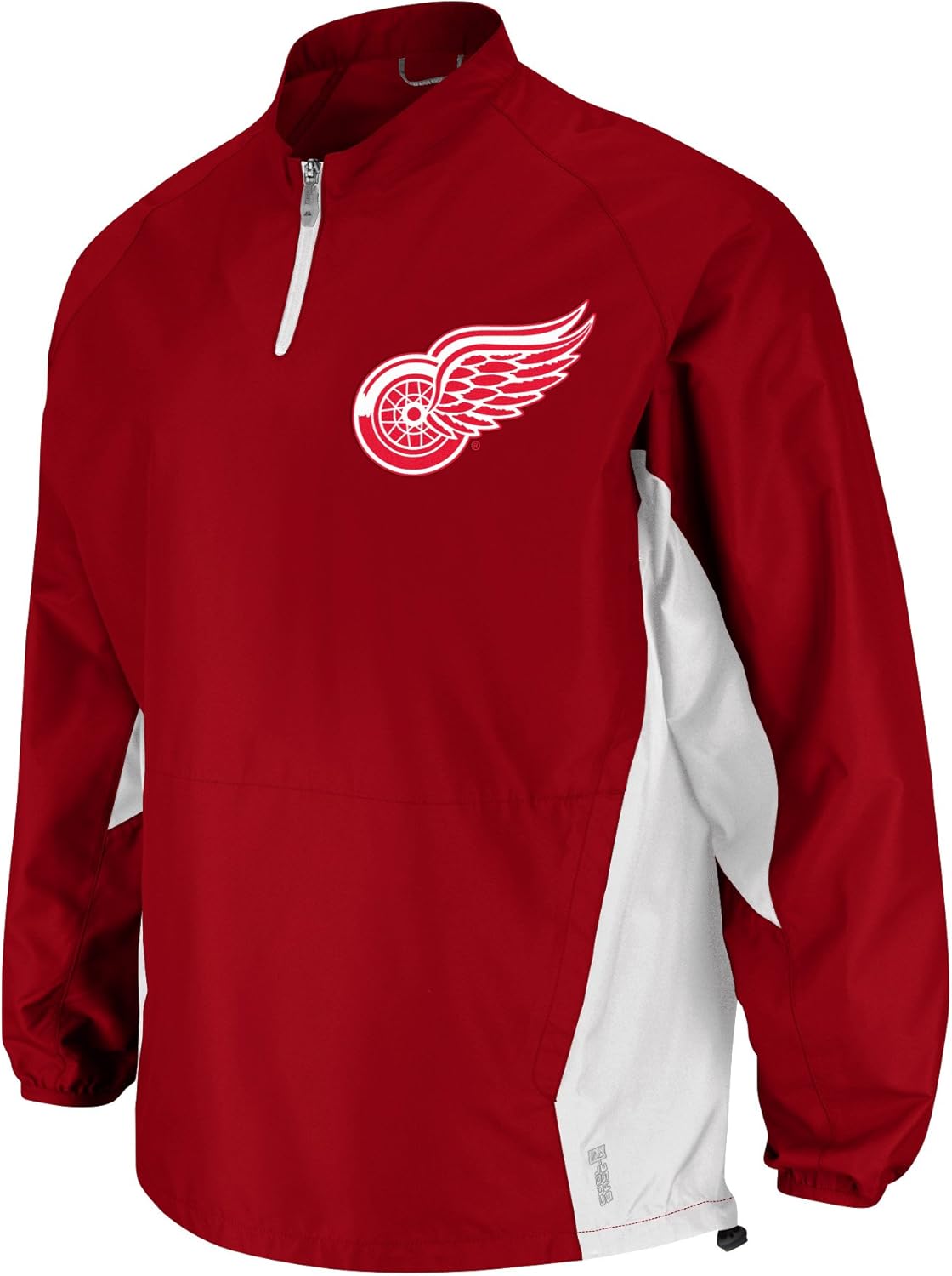 Amazon.com : NHL Detroit Red Wings Gamer Long Sleeve Lightweight 1/4 ...