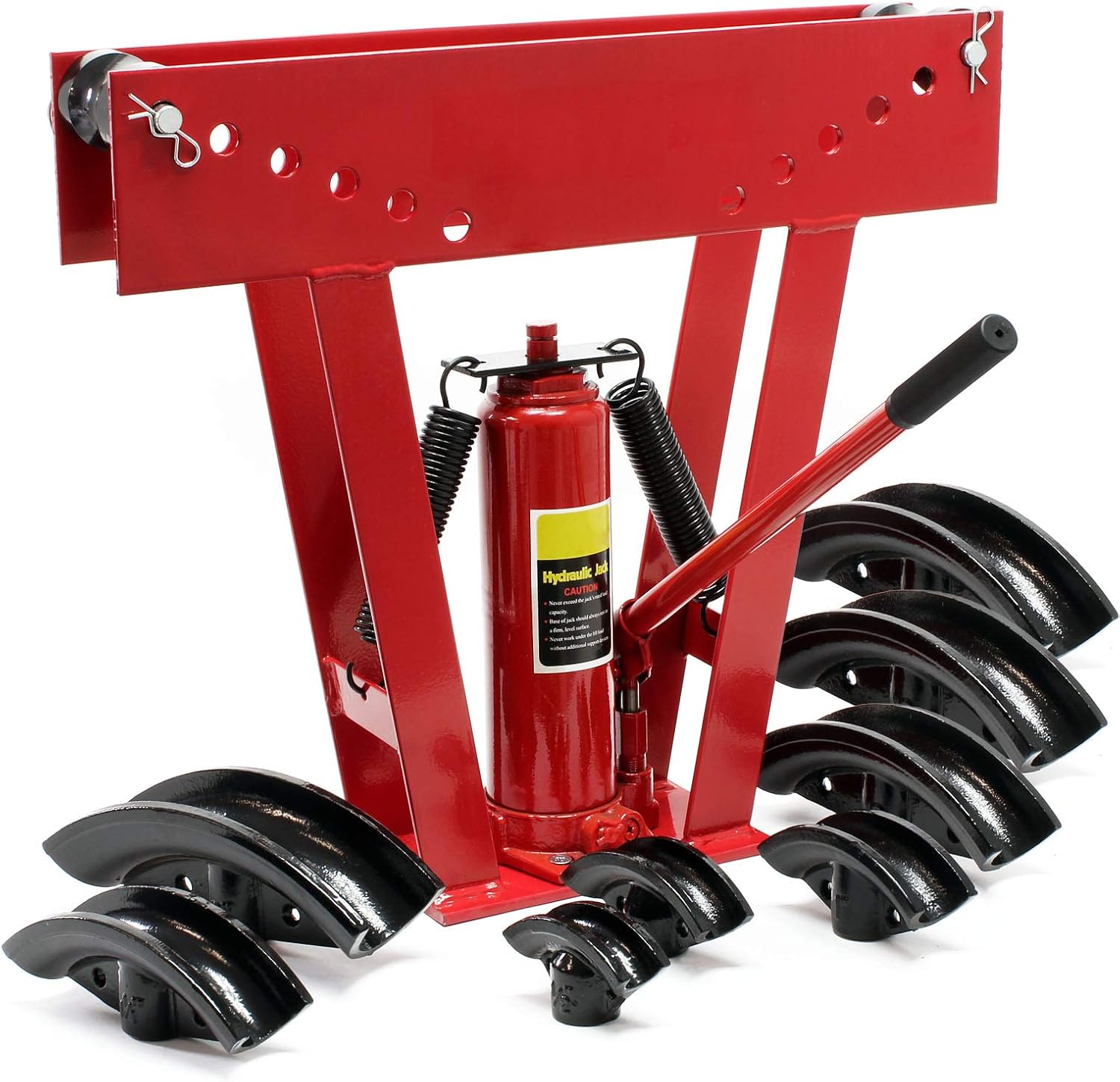 Hydraulische Rohrbiegemaschine bis 16 Tonnen, 90° Rohrbiegegerät mit 8 ...