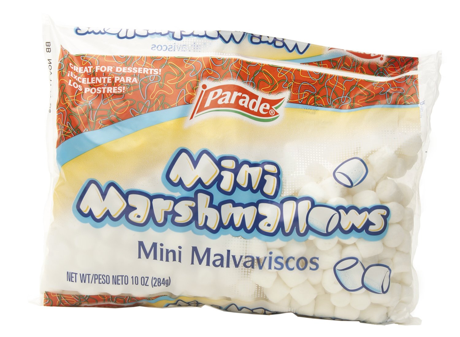 Amazon.com : Parade Mini Marshmallows, 10 Ounce (Pack of 24) : Grocery ...