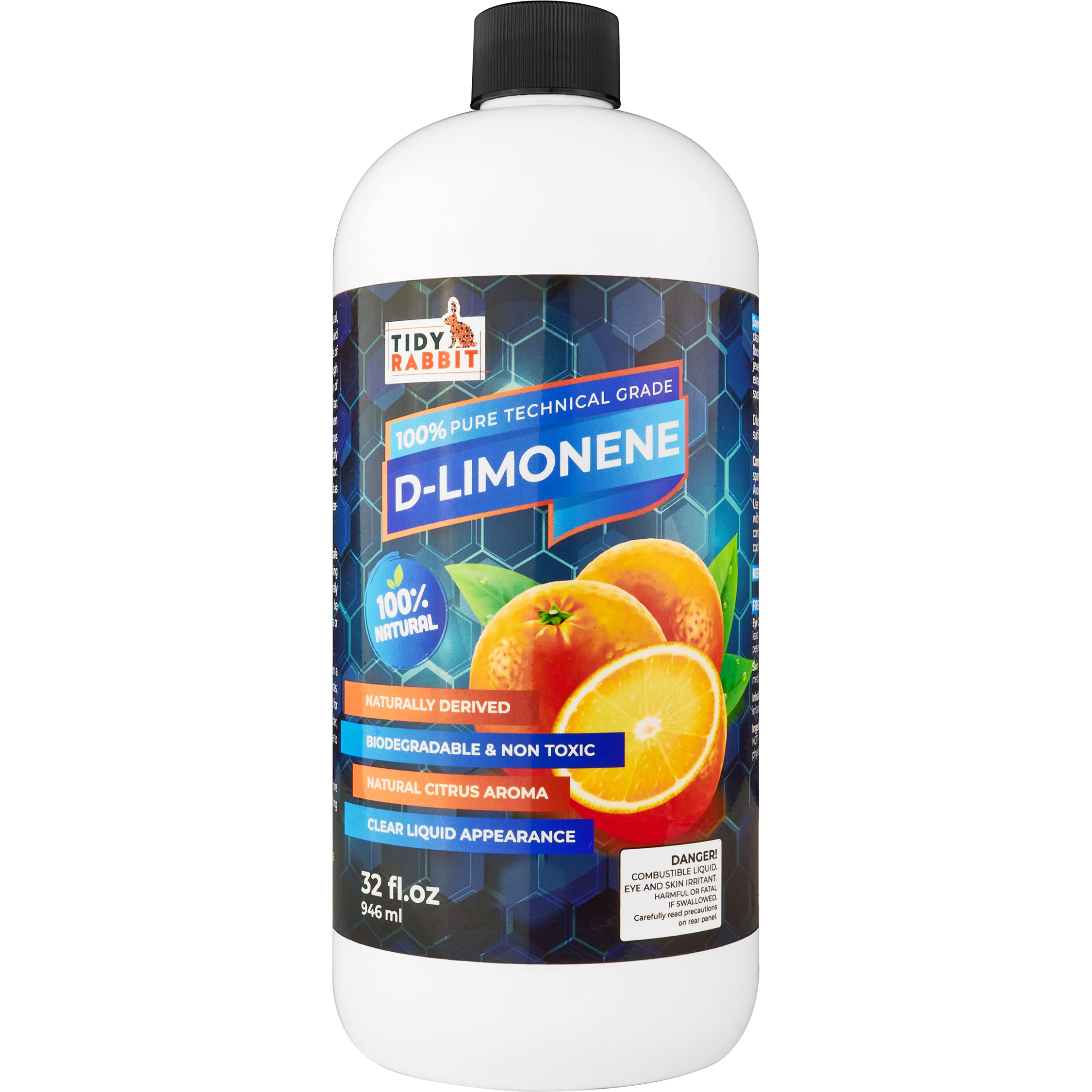 Mua TidyRabbit 100% Pure D-Limonene Natural Solvent (32 oz) trên Amazon ...