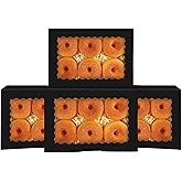 Amazon.com: qiqee 50Pcs Red Cookie Box with Window 9x6x2.5 inch Pastry ...