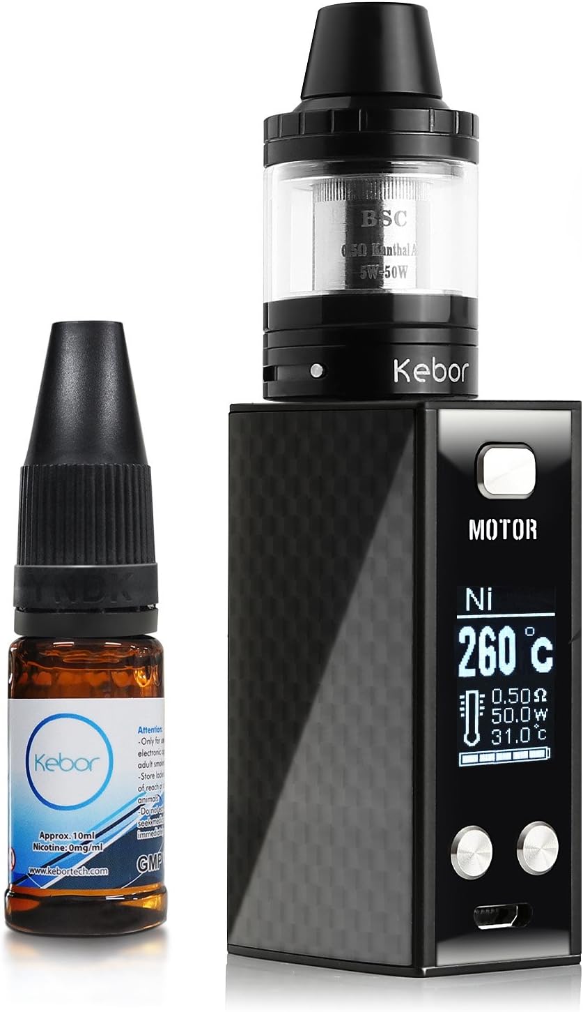 Cigarrillo Electronico Kebor Cloud Motor 50W TC Vape con Control de ...