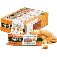 Amazon.com : Verb Energy - Peanut Butter Cookie Caffeinated Snack Bars ...