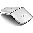 Amazon.com: Lenovo Yoga Mouse, Silver, Ultra Slim 13.5mm, 180 Degree ...