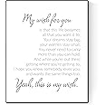 Amazon.com: My Wish For You Lyrics Poster | Rascal Flatts | Music Art ...