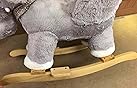 Amazon.com: ROCK MY BABY Baby Rocking Horse Elephant with Chair, Plush ...
