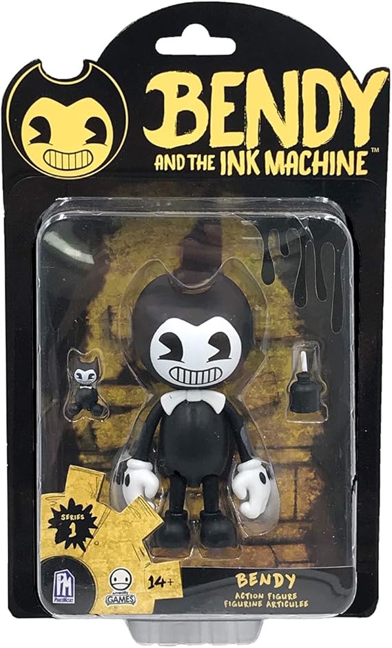 Amazon.com: Bendy and the Ink Machine Action Figure (Bendy): Toys & Games