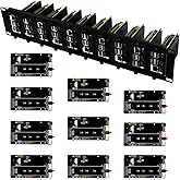 Amazon.com: GeeekPi 19 inch 1U Rack Mount for Raspberry Pi 5, with 4PCS ...