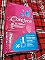 Carefree Acti-Fresh Thin Panty Liners, Soft and Flexible Feminine Care Protection, Long, 92 ...