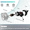 AC Heater Blower Motor Compatible with Nissan Rogue 2008-2013,Nissan ...