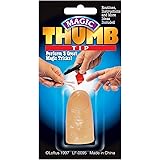 Amazon.com: Adams Pranks and Magic - Magic Thumb Tip - Classic Novelty Magic Trick Toy: Toys & Games