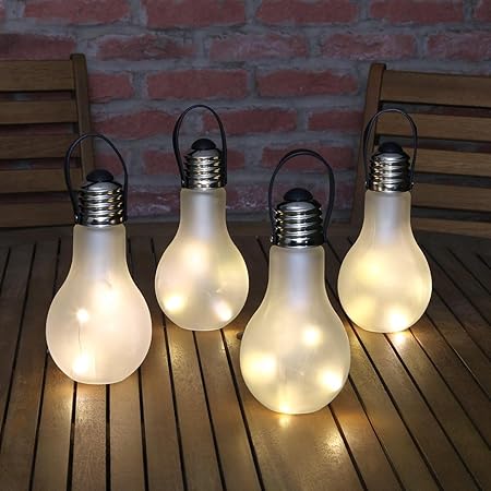Battery Eureka! Beta Plus Light Bulb 4 Pack - Frosted: Amazon.co.uk ...