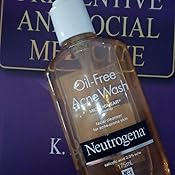 Neutrogena Oil Free Acne Face Wash, 175ml: Amazon.in: Beauty