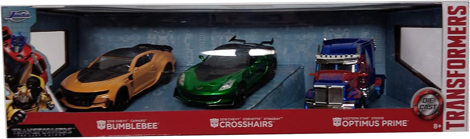 Racing Transformers 1/32 3 pack- Bumblebee-2016 Chevy Camaro ...