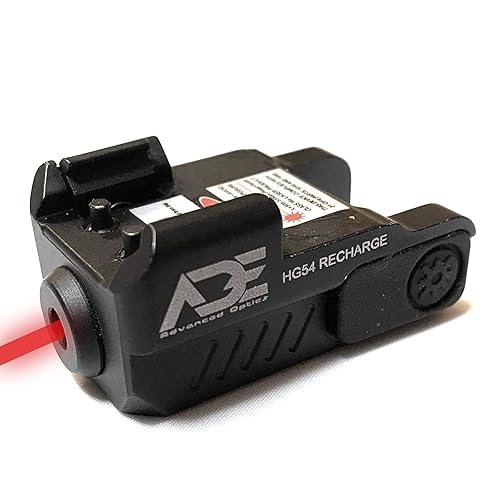 Ade Advanced Optics HG54R Rechargeable Pistol Laser Light – Red LED ...