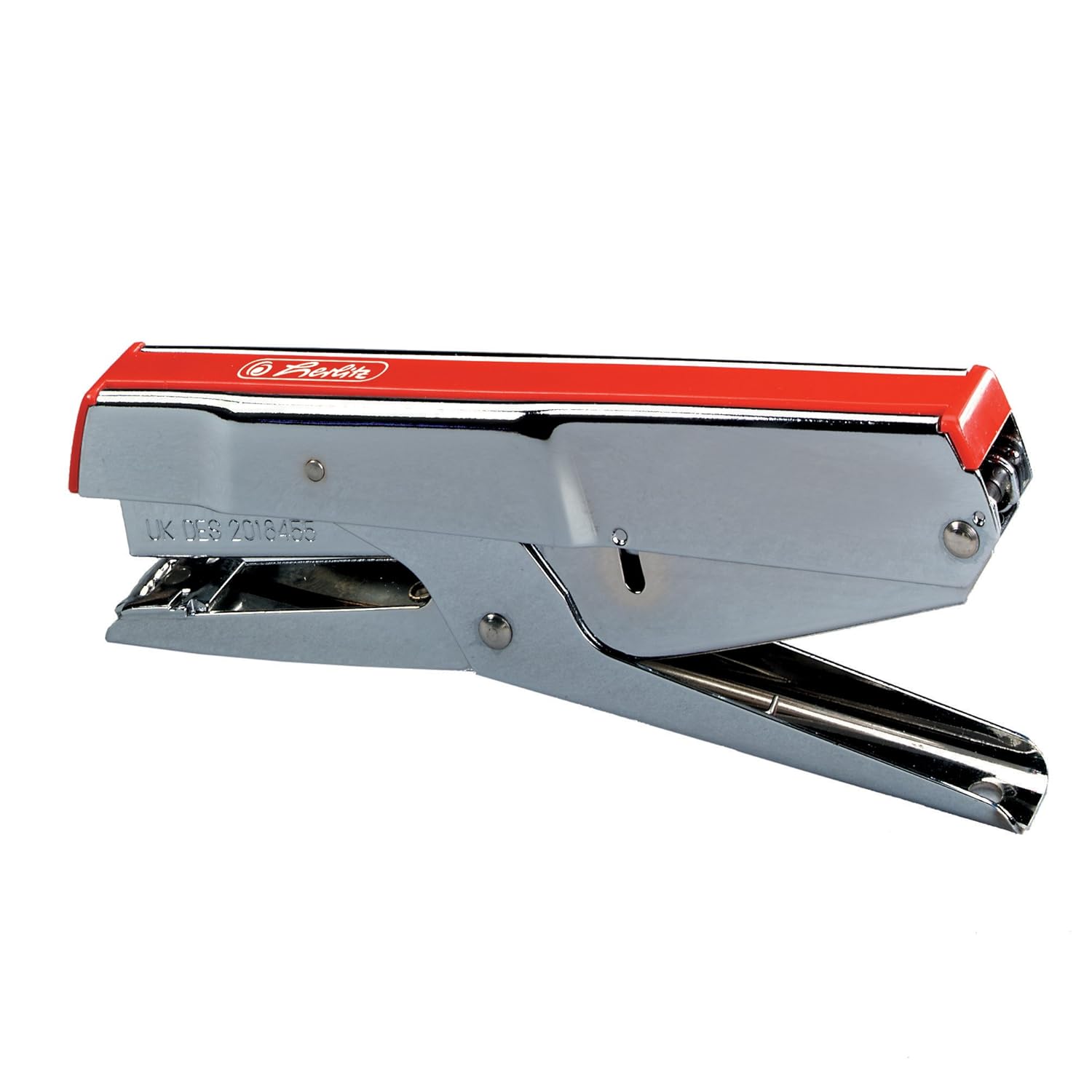 Herlitz No 10 Metallic-Coloured Stapler - Red: Amazon.co.uk: Office ...