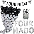 Amazon.com: Cheereveal Fournado Birthday Party Decorations, Tornado ...