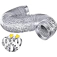 Amazon.com: Steelsoft Heavy Duty 4"Flexible Dryer Vent Exhaust Duct ...