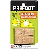 Amazon.com: ProFoot Toe Straight Hammertoe Wrap 1 pair (Pack of 3 ...