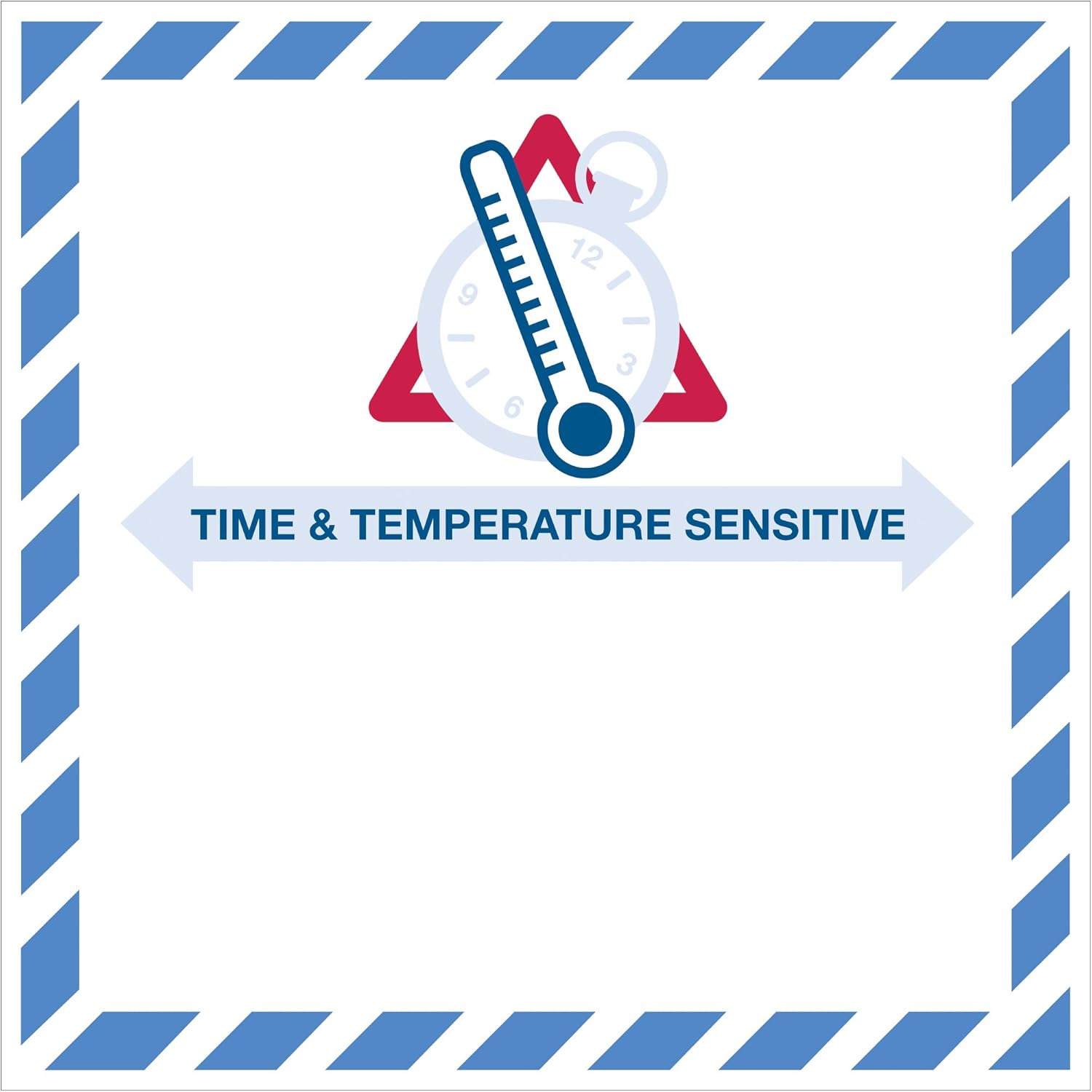 Amazon.com: "Time and Temperature Sensitive" Labels/Stickers, 4 1/4" x ...