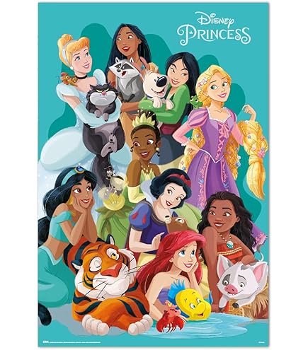 Poster Alfabeto Disney