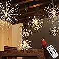 Amazon.com : 2 Pack Starburst Sphere Lights,200 Led Firework Lights, 8 ...