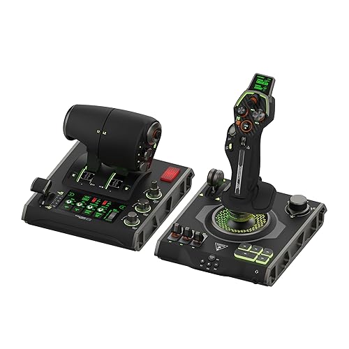Turtle Beach VelocityOne Flightdeck Universal HOTAS Simulation System ...