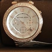 Amazon.com: Michael Kors Women's Parker Rose Gold-Tone Watch MK5774 ...
