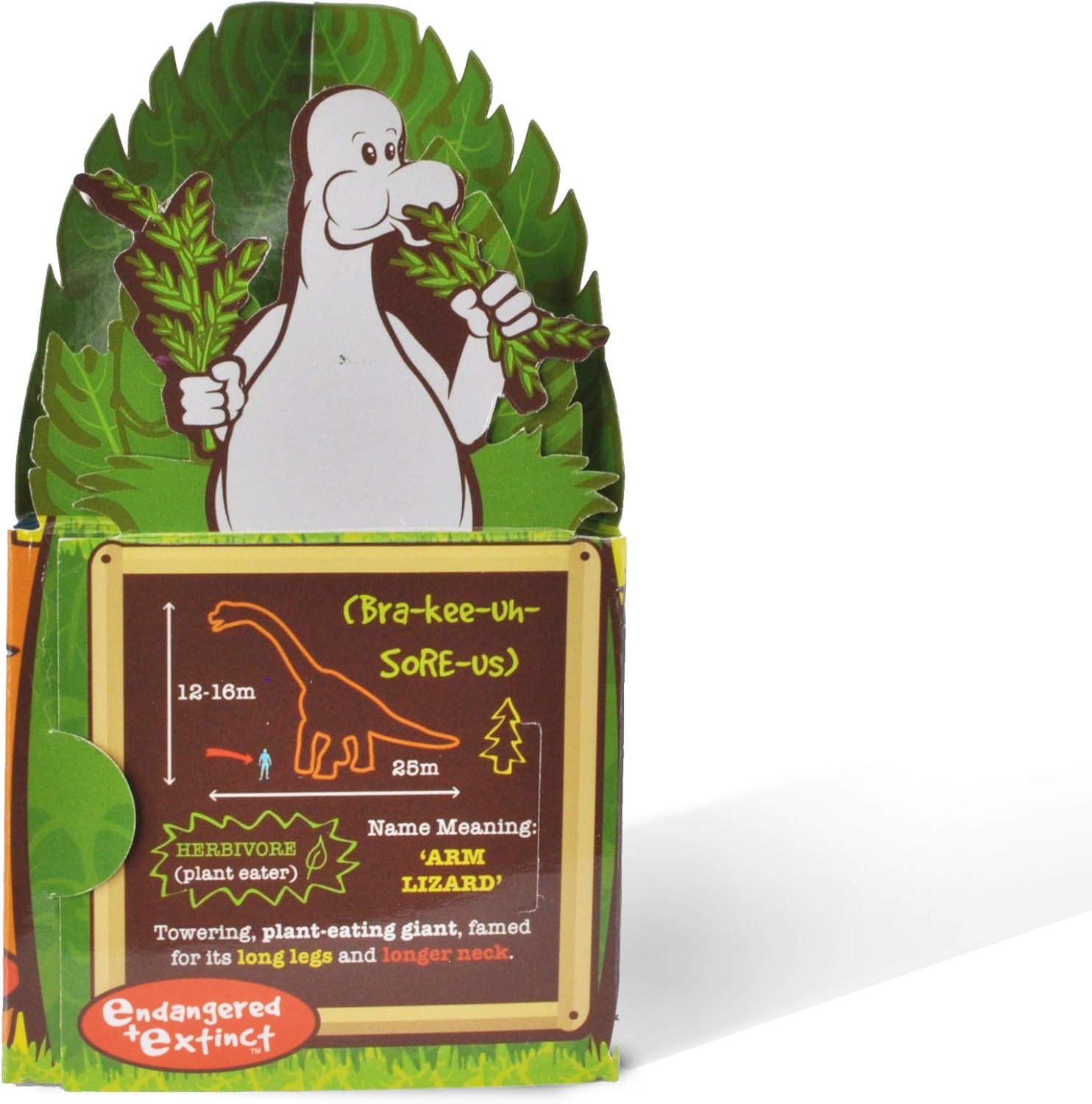 Endangered and Extinct Brachiosaurus Dinosaur Plush Toy with ...