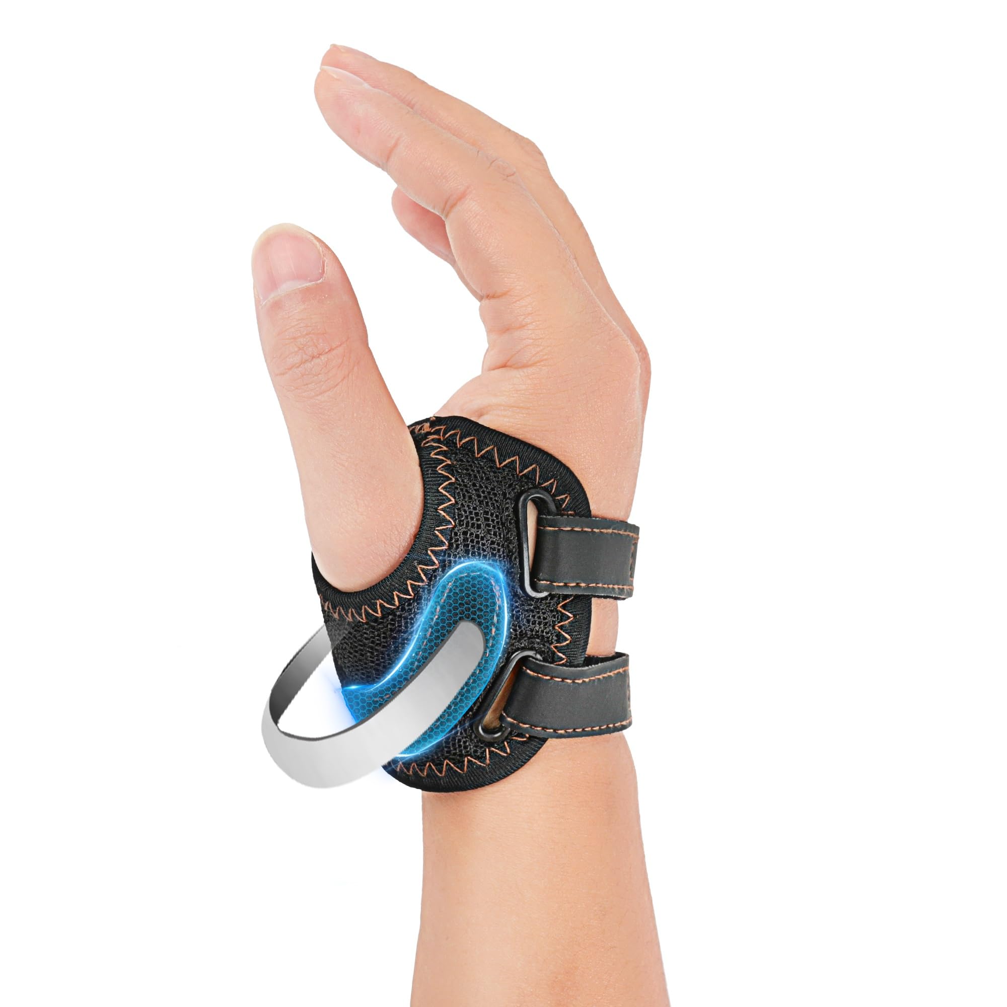FORTEMOTUS CMC Thumb Brace - Comfortable Nylon Thumb Splint for Mild ...